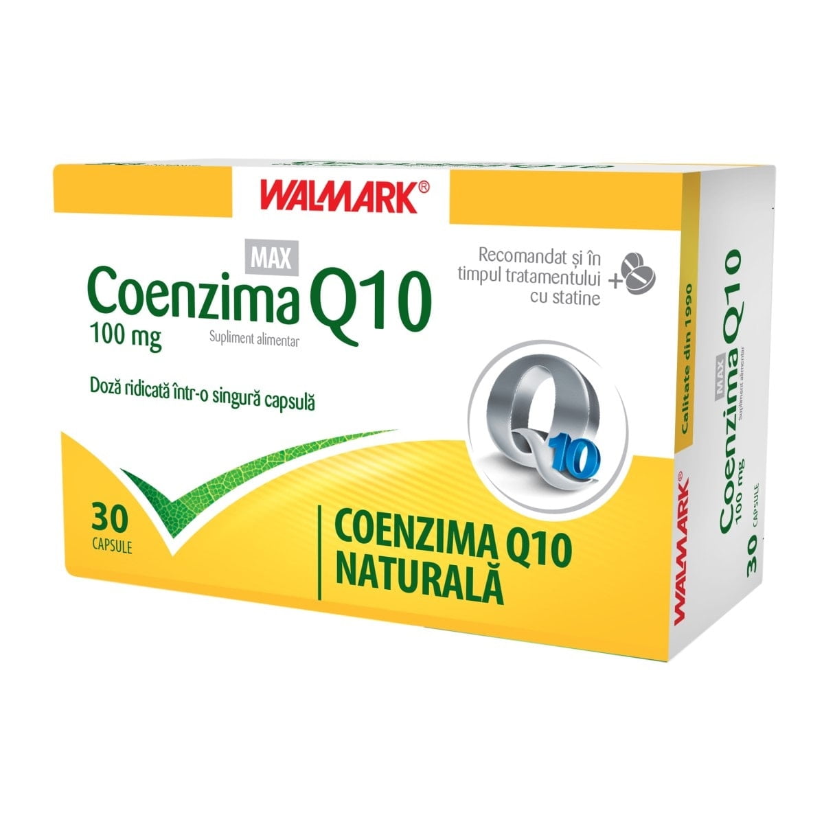 Coenzima Q10 Max 100 mg, 30 capsule, Walmark - Farmacia Morpheus