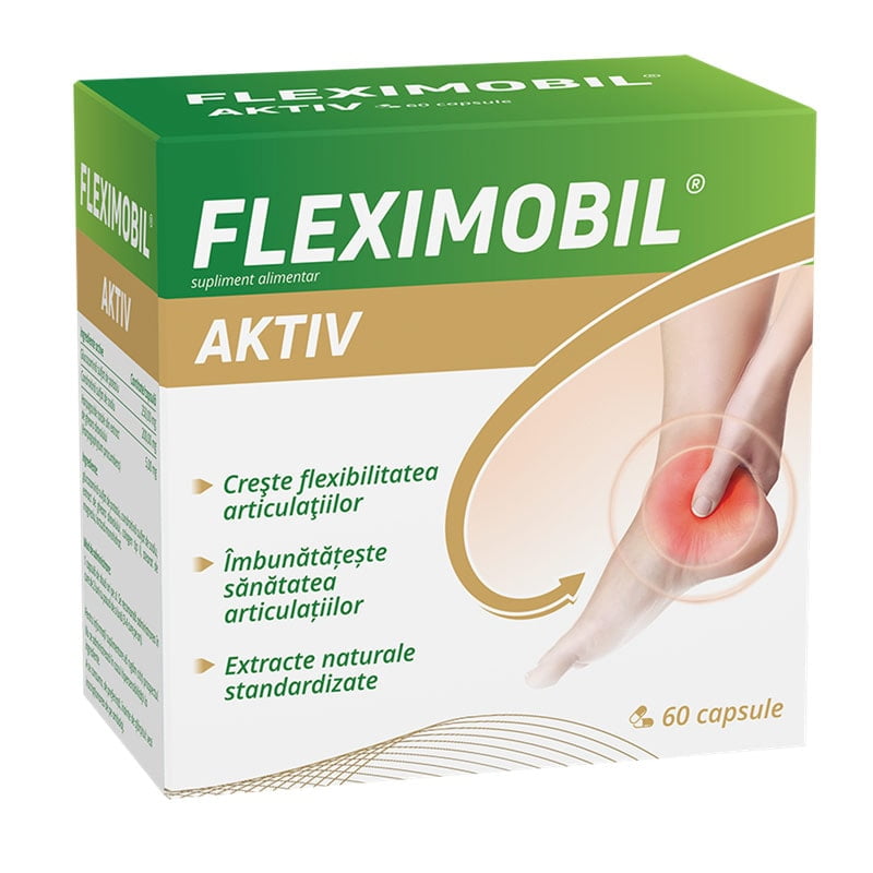Fleximobil Aktiv, 60 capsule, Fiterman Pharma - Farmacia Morpheus