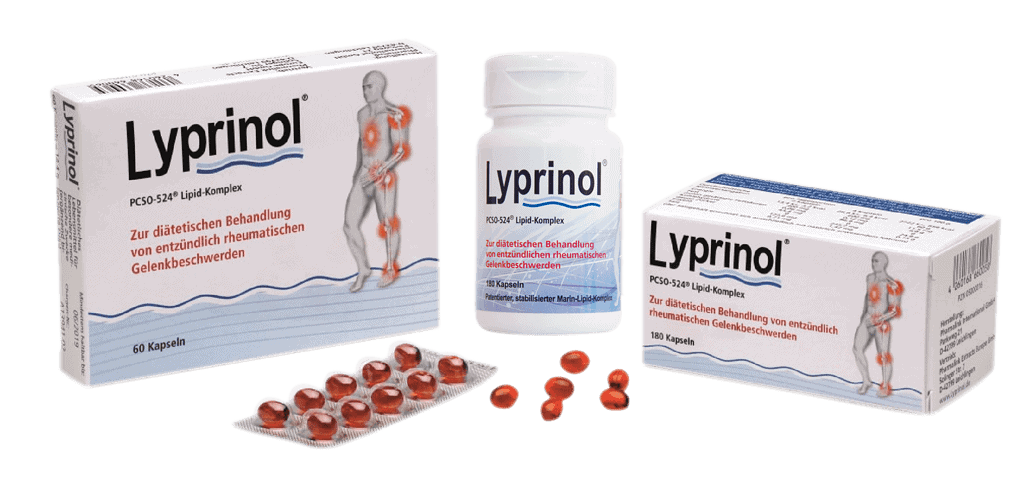 Lyprinol Complex lipidic marin, 180 capsule, Pharmalink - Farmacia Morpheus