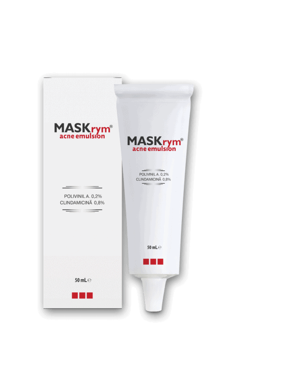 Mask rym emulsie pentru tratamentul acneei inflamatorii si foliculitei ...