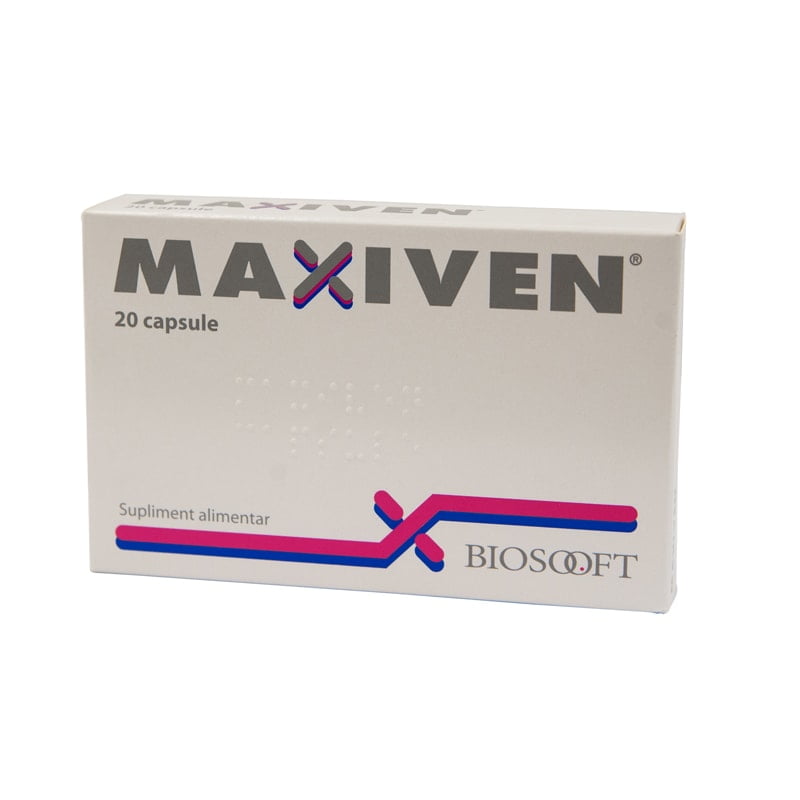 Maxiven, 20 capsule, Biosooft Italia - Farmacia Morpheus