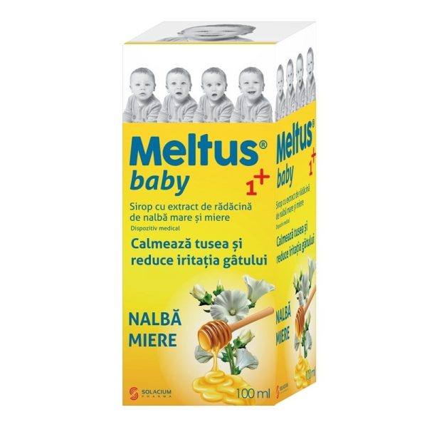 Meltus baby 1 sirop nalba si miere , 100 ml, Solacium Pharma - Farmacia ...