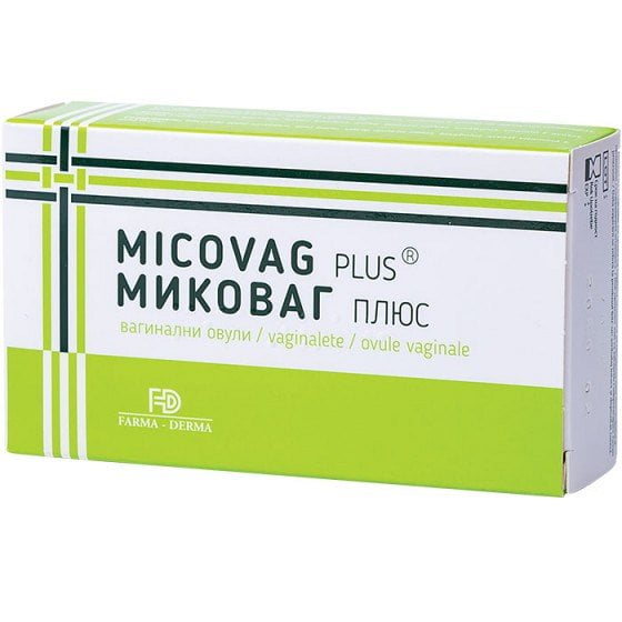 Micovag Plus, 10 ovule, Farma Derma - Farmacia Morpheus