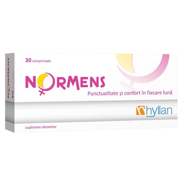 Normens impotriva tulburarilor premenstruale, 30 comprimate, Hyllan ...