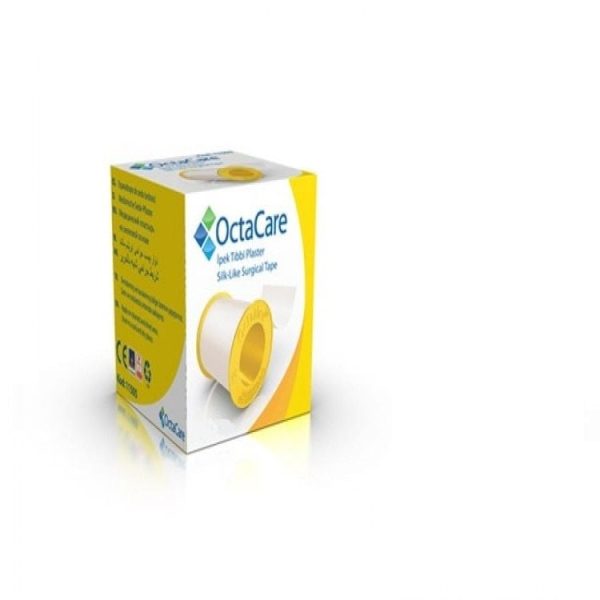 OctaCare Banda adeziva matase 2,5 cm x 5 m, Pansiprod - Farmacia Morpheus