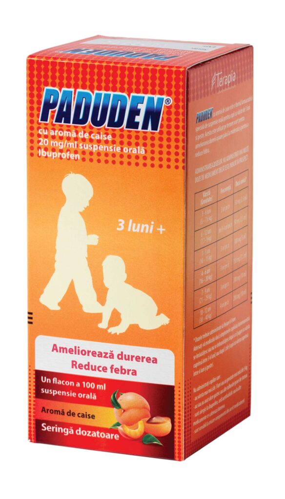 Paduden caise 20mg/ml suspensie orala, 100 ml, Terapia - Farmacia Morpheus