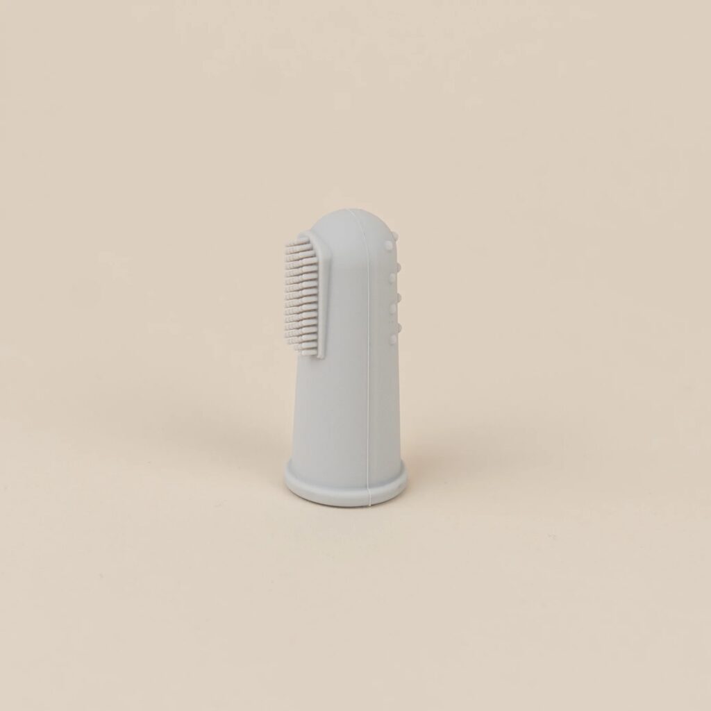 Periuta Dinti Silicon Tip Degetar Cloud, 1 buc, Little Prints ...