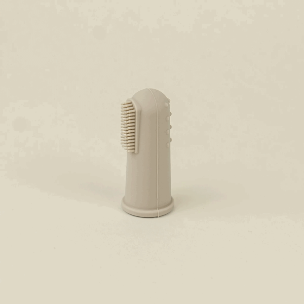 Periuta Dinti Silicon Tip Degetar Latte, 1 buc, Little Prints ...