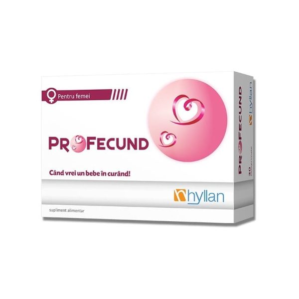 Profecund, 30 comprimate, Hyllan - Farmacia Morpheus