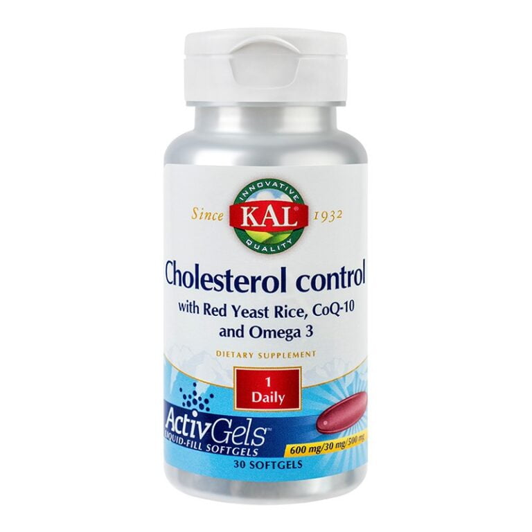SECOM Cholesterol Control Red Yeast Rice, 30 capsule, Kal - Farmacia ...