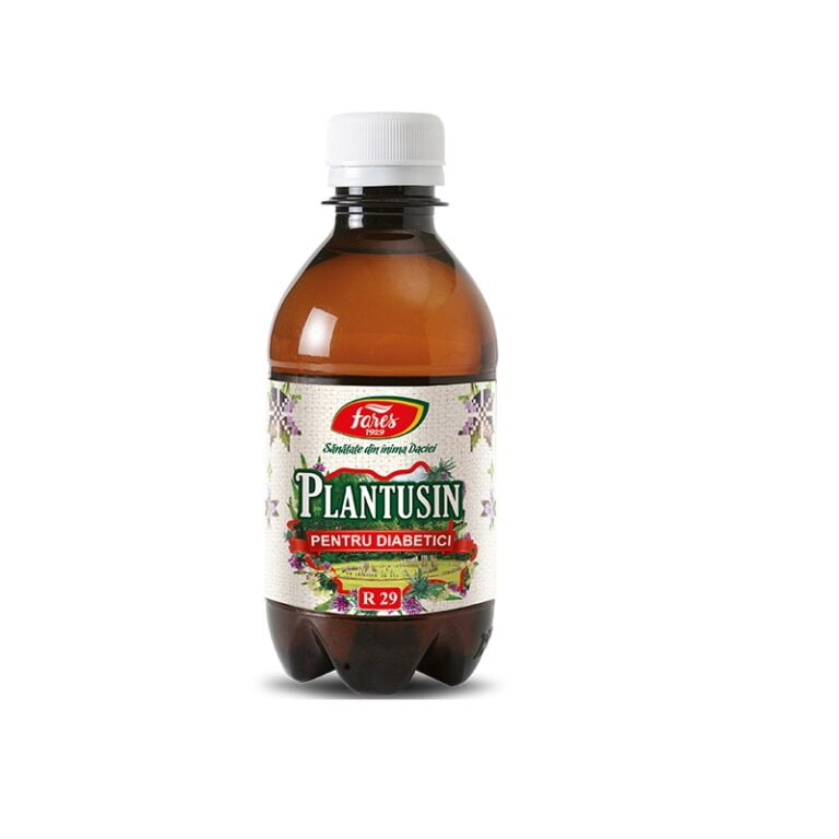 Sirop Plantusin pentru diabetici, R29, 250 ml, Fares - Farmacia Morpheus