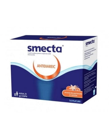 Smecta, 3 g/plic, 18 plicuri, Beaufour Ipsen - Farmacia Morpheus