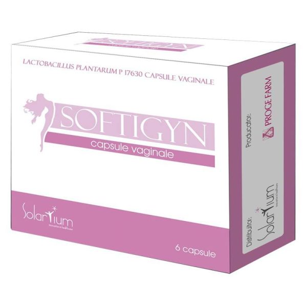 Softigyn, 6 capsule vaginale, Solartium Group - Farmacia Morpheus