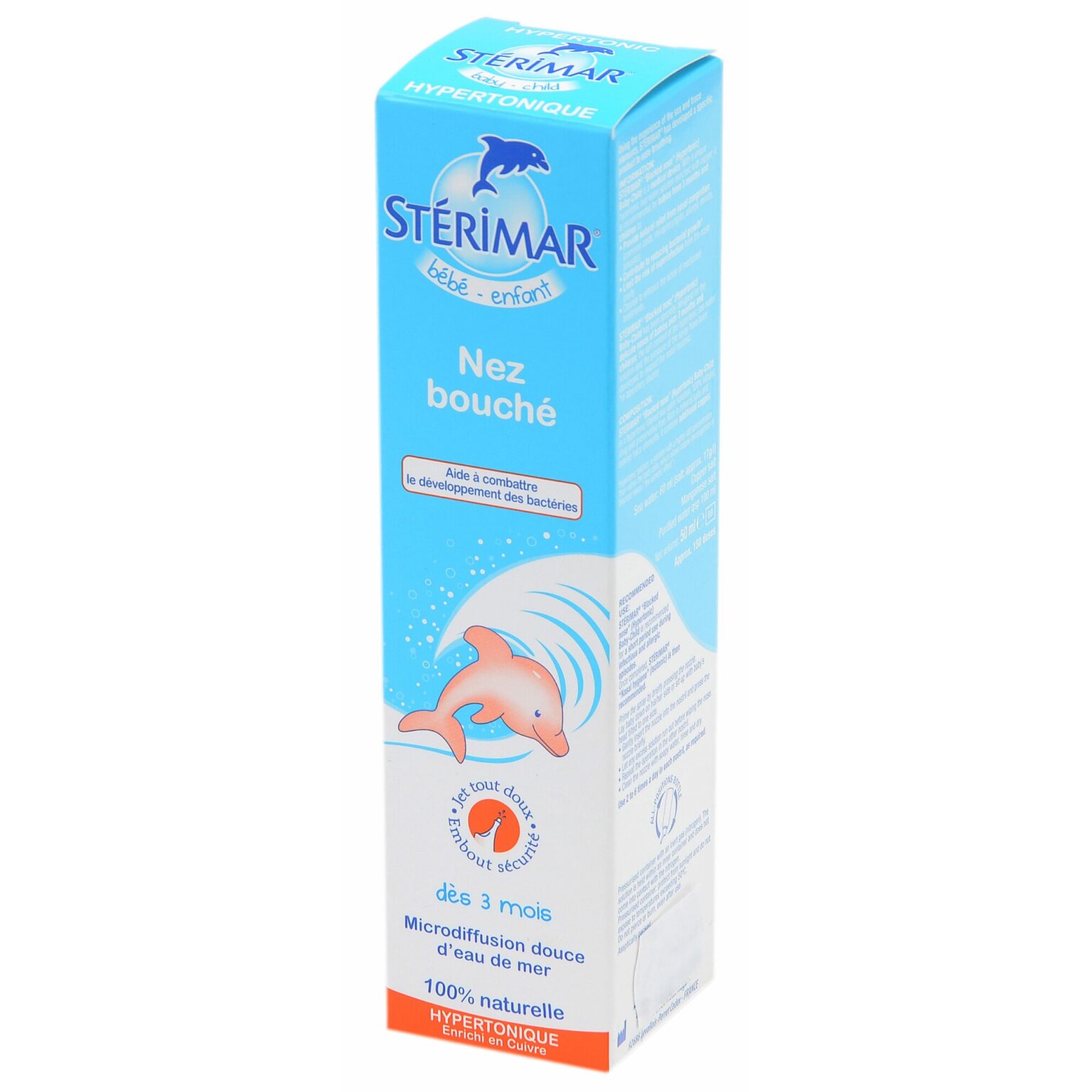 Spray nazal Sterimar Hypertonic Bebe, 100 ml, Lab Fumouze - Farmacia ...