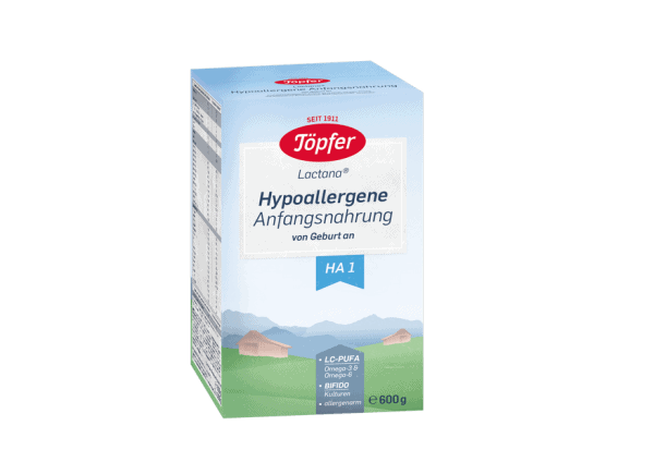 TOPFER HA 1 Lactana Lapte praf, 600 g - Farmacia Morpheus