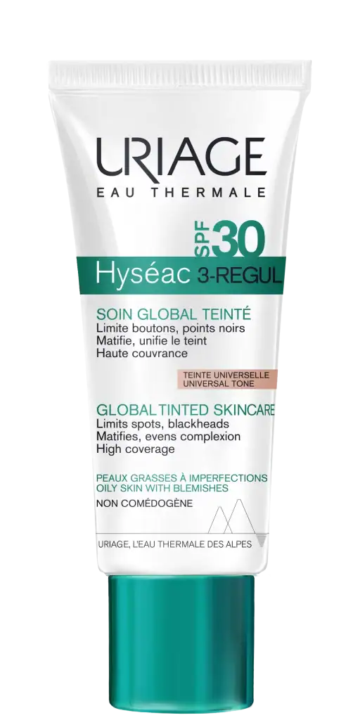 URIAGE Hyseac 3-Regul Crema Colorata SPF30, 40 ml - Farmacia Morpheus