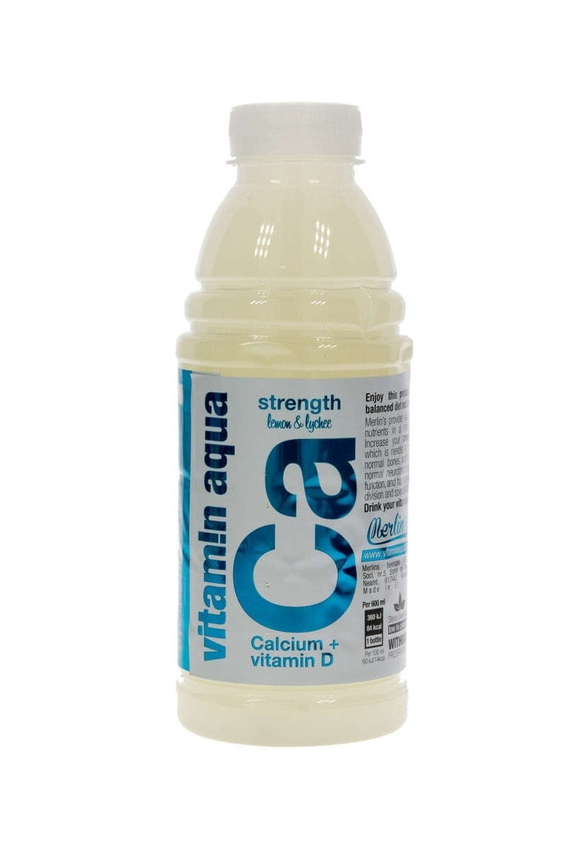 Vitamin Aqua Ca Lemon&Lychee, 600ml - Farmacia Morpheus