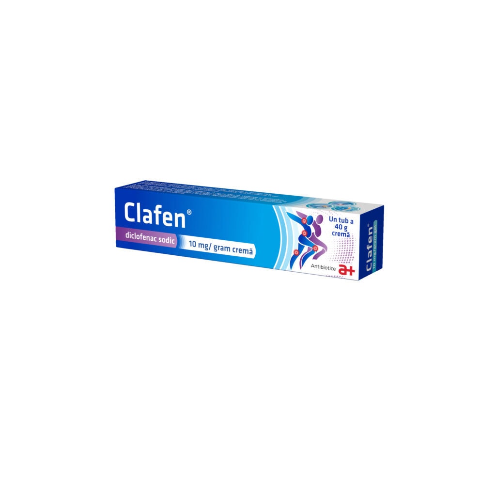 Clafen 1% crema, 40 g, Antibiotice - Farmacia Morpheus