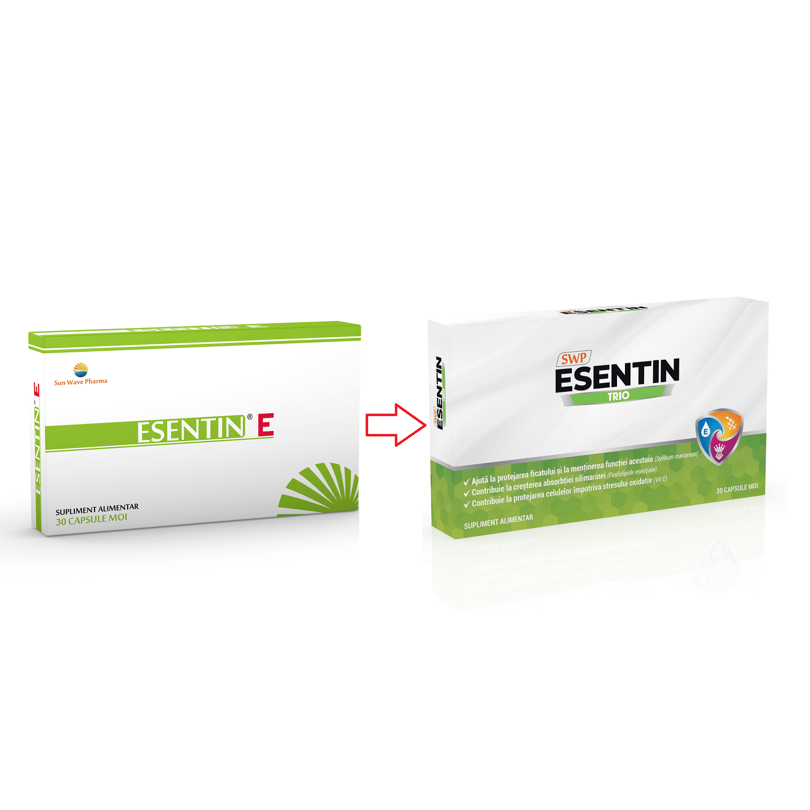 Esentin Trio, 30 capsule, Sun Wave Pharma - Farmacia Morpheus