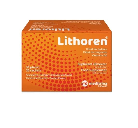 Lithoren, 30 plicuri - tratamentul litiazei renale, Solartium ...