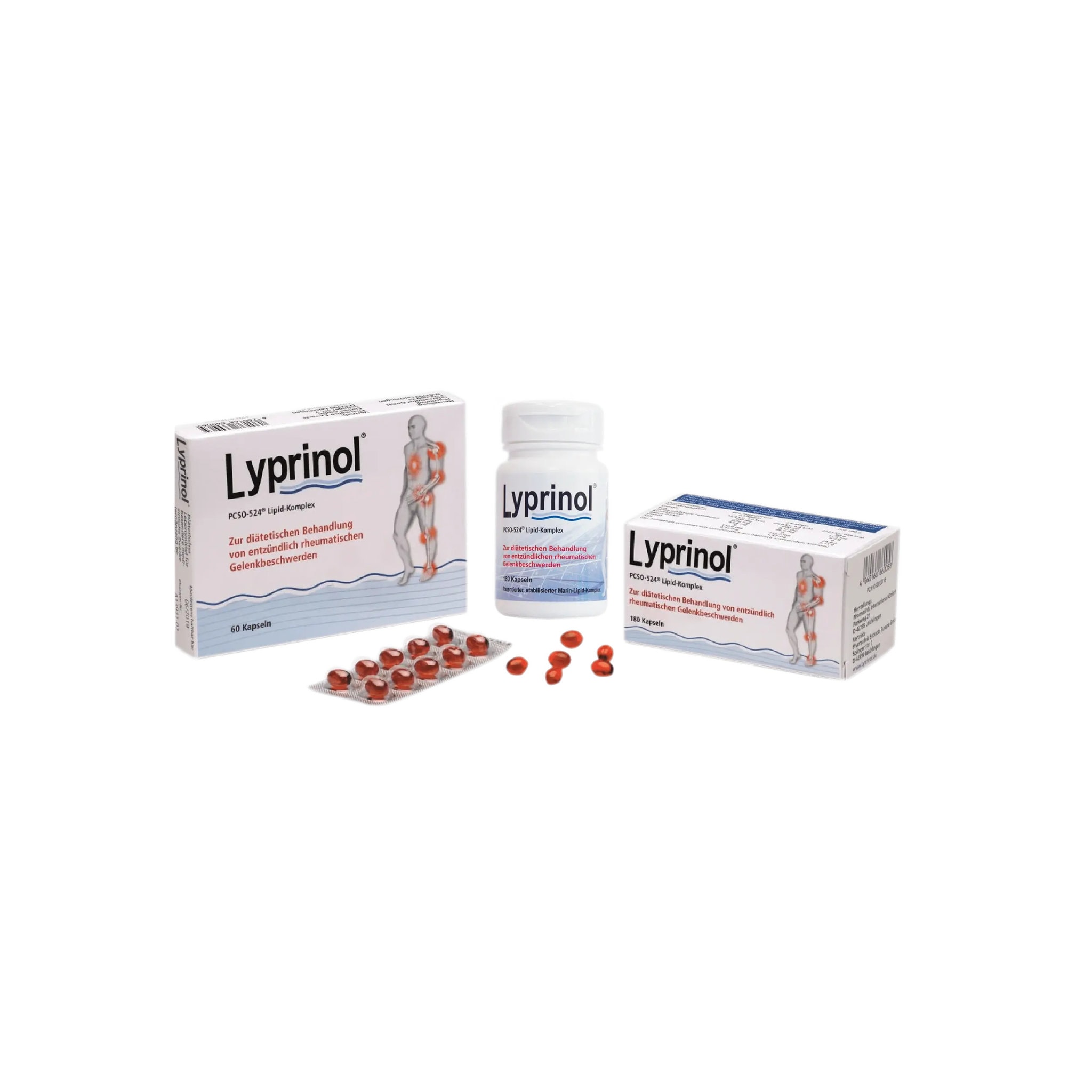 Lyprinol Complex lipidic marin, 180 capsule, Pharmalink - Farmacia Morpheus