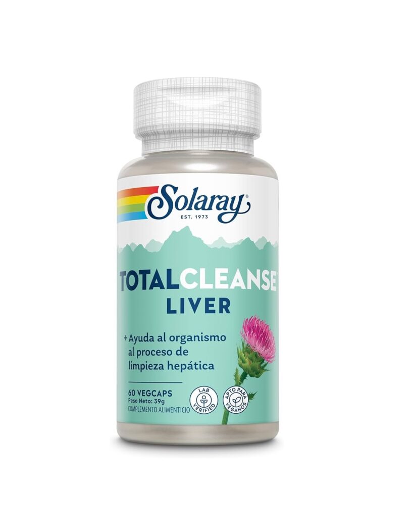 SECOM Total Cleanse Liver, 60 capsule, Solaray - Farmacia Morpheus