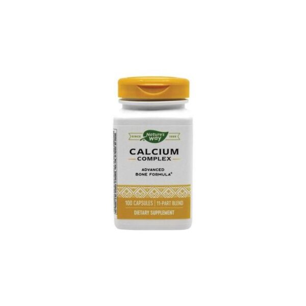 SECOM Calcium Complex Bone Formula, 100 capsule, Nature's Way ...