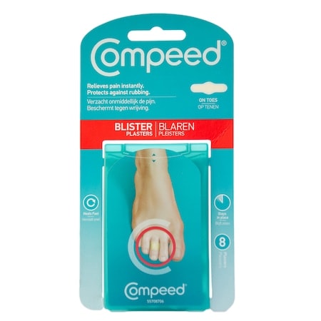 COMPEED Plasture Tratare Basici Degete, x8 buc, Perrigo - Farmacia Morpheus