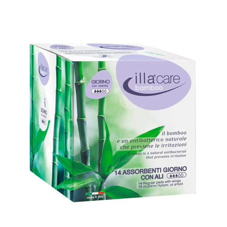 Absorbante Bambus Zi, x14buc, Illa Care - Farmacia Morpheus