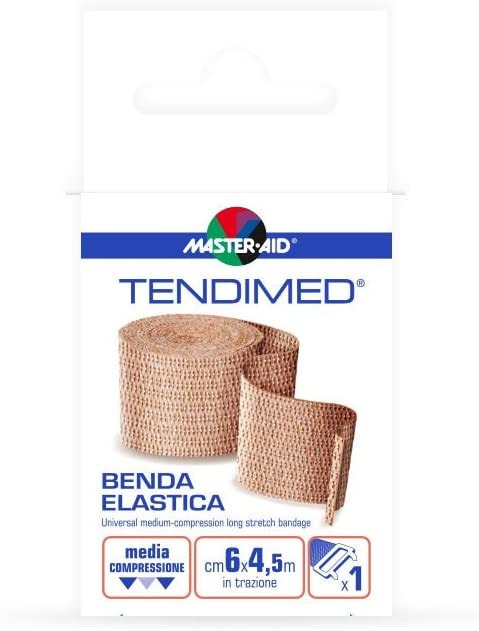 Fasa Elastica cu Clema Tendimed, 4,5mx6cm, Master Aid - Farmacia Morpheus