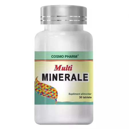 Multiminerale, 30 Comprimate, Cosmopharm - Farmacia Morpheus