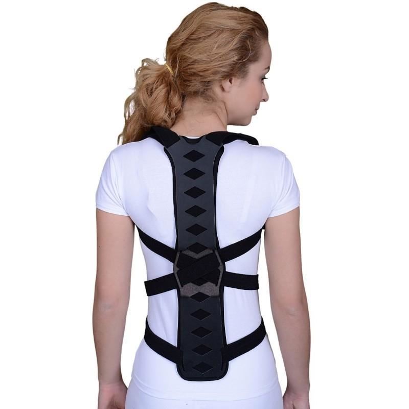 Orteza Cervicotoracica Ham Memorie Cifoza Acuta S (Negru), C161S ...