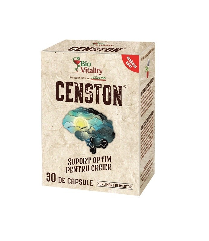 Censton Suport Optim pentru Creier, 30 capsule, BioVitality - Farmacia ...