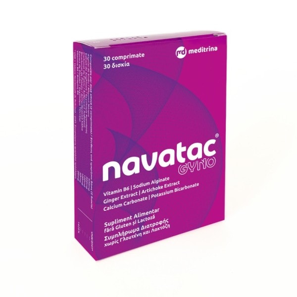 Navatac Gyno 800 mg, 30 Comprimate, Meditrina Pharmaceuticals ...