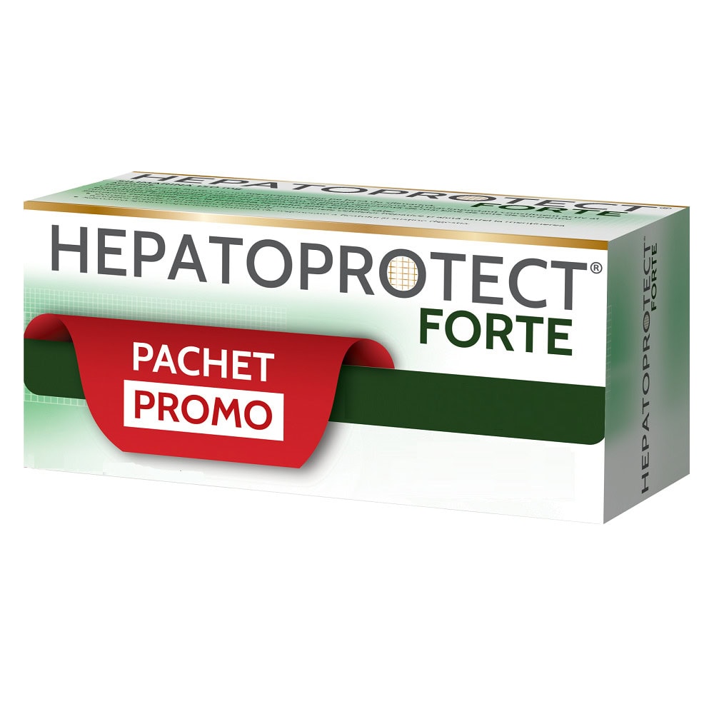 Pachet Hepatoprotect Forte, 70 Comprimate, Biofarm - Farmacia Morpheus