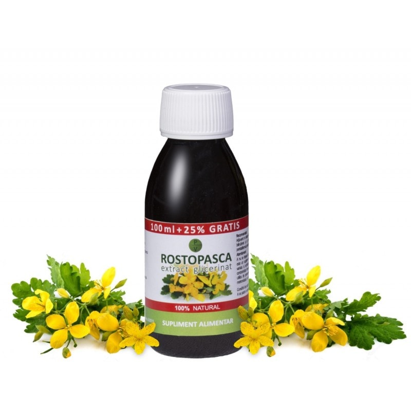 Extract Glicerinat de Rostopasca 100 ml, Plantavorel - Farmacia Morpheus