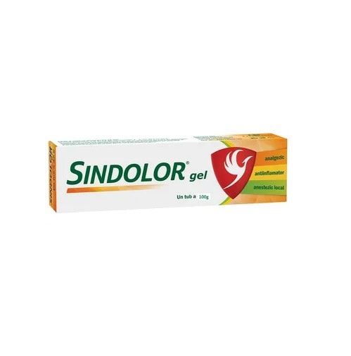 Sindolor gel, 5 mg/5 mg/20 mg/g, 100 g, Fiterman Pharma - Farmacia Morpheus