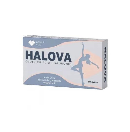 Halova,10 Ovule, Perfect Care - Farmacia Morpheus
