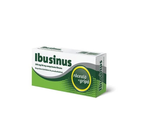 Ibusinus Raceala si Gripa, 20 Comprimate, Labormed - Farmacia Morpheus
