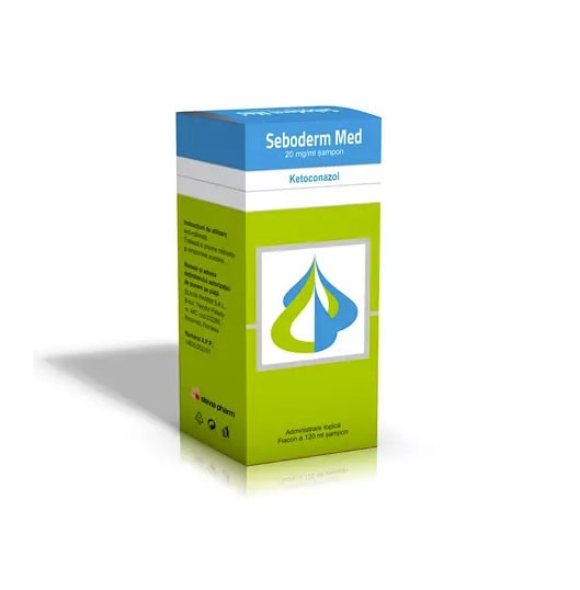 Seboderm Med, 20 mg/ml Sampon, 120 ml, Slavia Pharm - Farmacia Morpheus