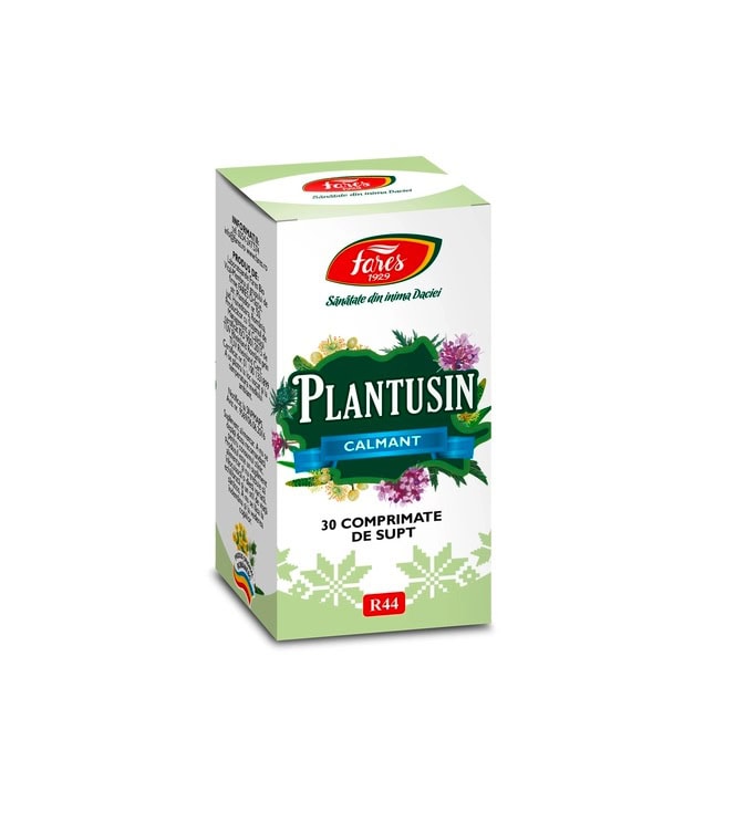Plantusin, R44, 30 Comprimate, Fares - Farmacia Morpheus