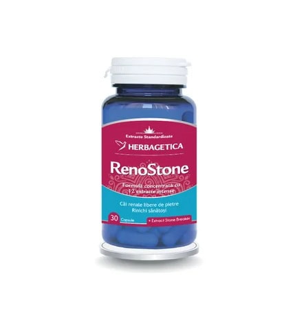 RenoStone, 30 Capsule, Herbagetica - Farmacia Morpheus