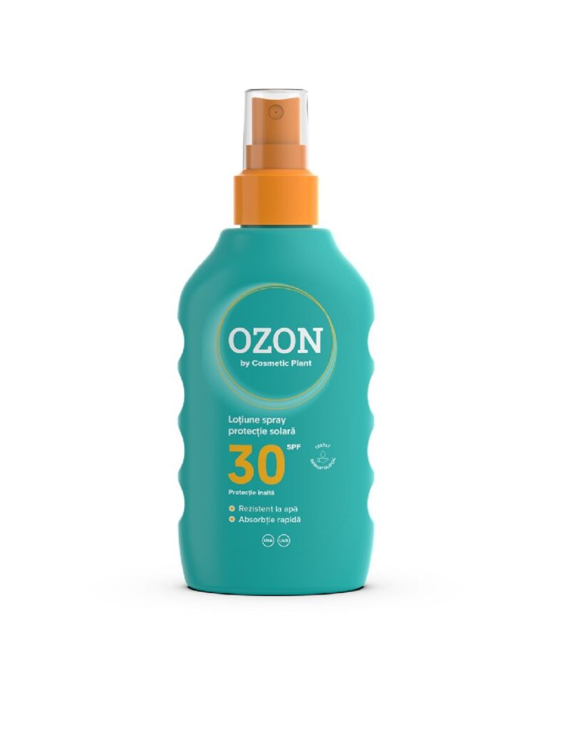 Ozon, Lotiune Spray cu Protectie Solara, SPF 30, 200 ml, Cosmetic Plant ...