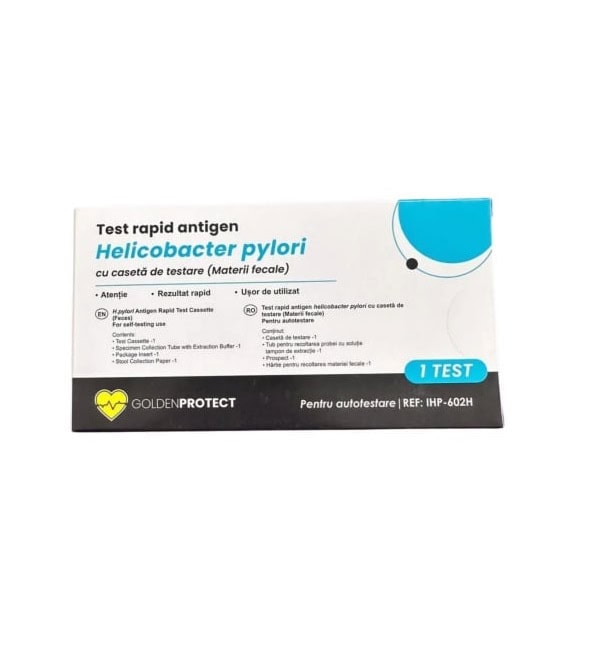Test Rapid pentru Afectiuni ale Stomacului (Helicobacter Pylori ...