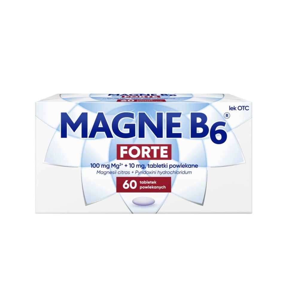 Magne B6 Forte 100mg/10mg 60 Comprimate Filmate, Sanofi - Farmacia Morpheus
