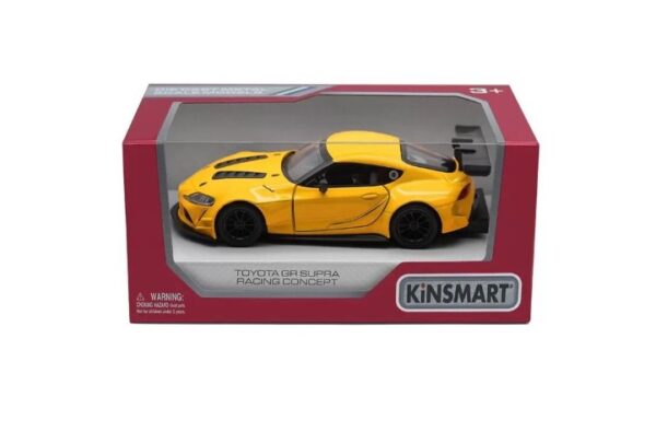 Macheta Metalica Toyota GR Supra Racing Concept, Scara 1:36, Kinsmart ...