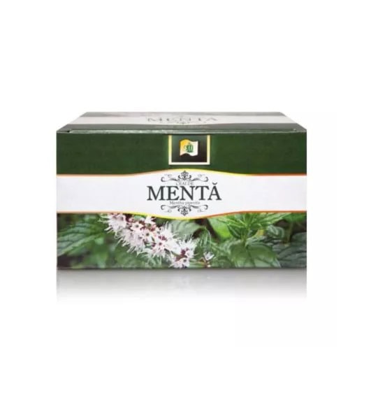 Ceai de Menta, 20 Plicuri, Stef Mar - Farmacia Morpheus