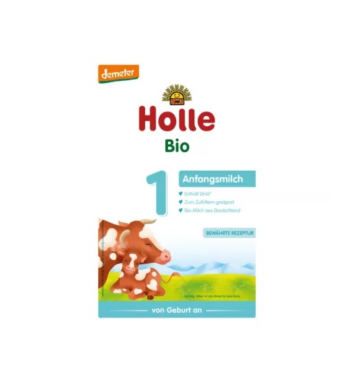 Lapte Praf Bio Formula 1, 0+ Luni, 400 g, Holle Baby - Farmacia Morpheus