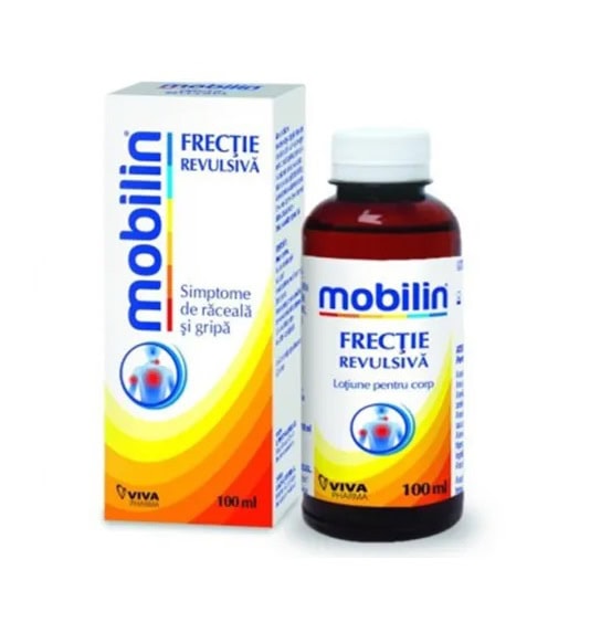 Mobilin Frectie Revulsiva, 100 ml, Viva Pharma - Farmacia Morpheus